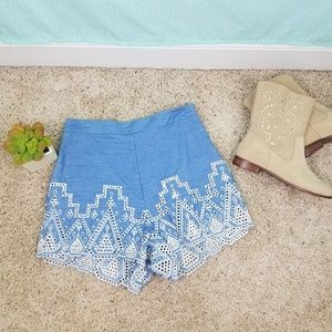 Gianni Bini | Shorts | Gianni Bini Flowerworks High Waisted Shorts Nwt ...